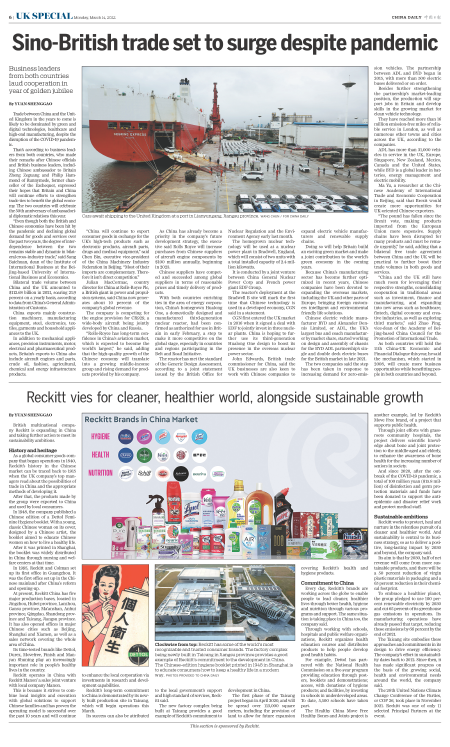 Reckitt vies for cleaner, healthier world, alongside sustainable growth ...