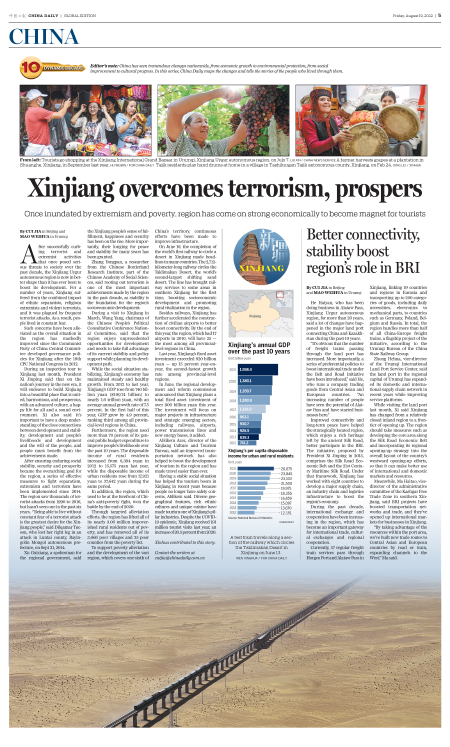 Better connectivity, stability boost region's role in BRI - Chinadaily.com.cn