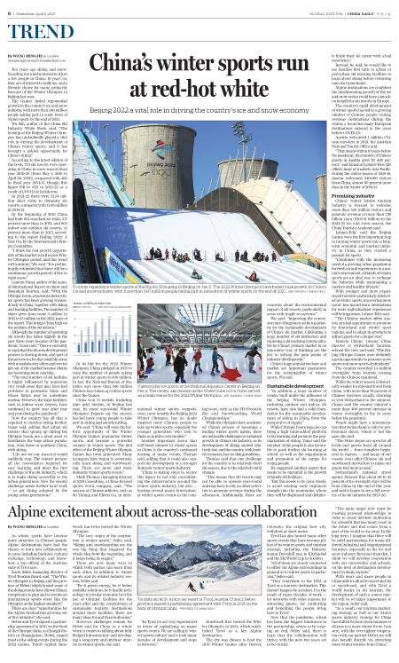 China's winter sports run at red-hot white - Chinadaily.com.cn