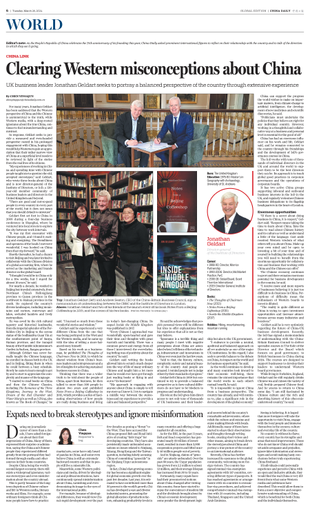 Clearing Western misconceptions about China - Chinadaily.com.cn