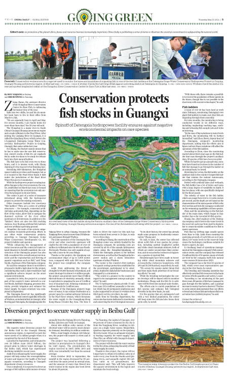 Conservation protects fish stocks in Guangxi - Chinadaily.com.cn