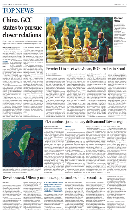 China, GCC states to pursue closer relations - Chinadaily.com.cn