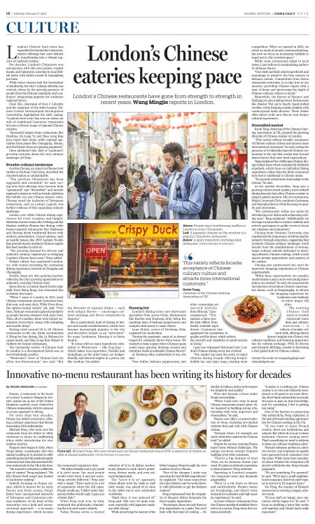 Innovative no-menu restaurant has been writing its history for decades ...