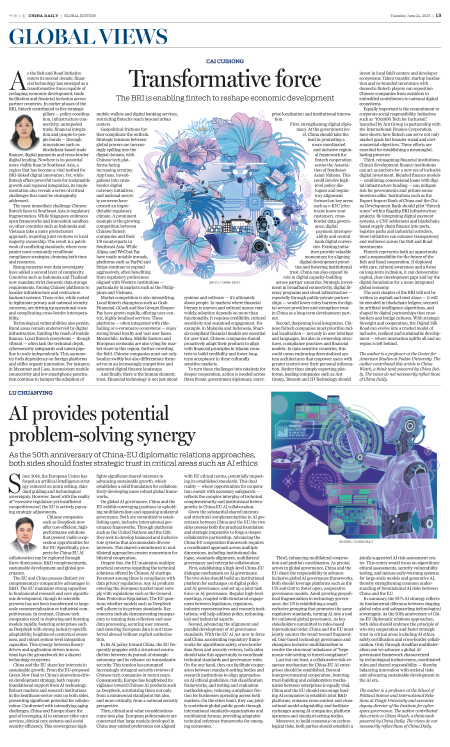 Transformative force - Chinadaily.com.cn