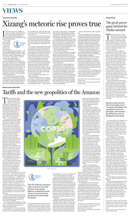 The great power game behind the Alaska summit - Chinadaily.com.cn