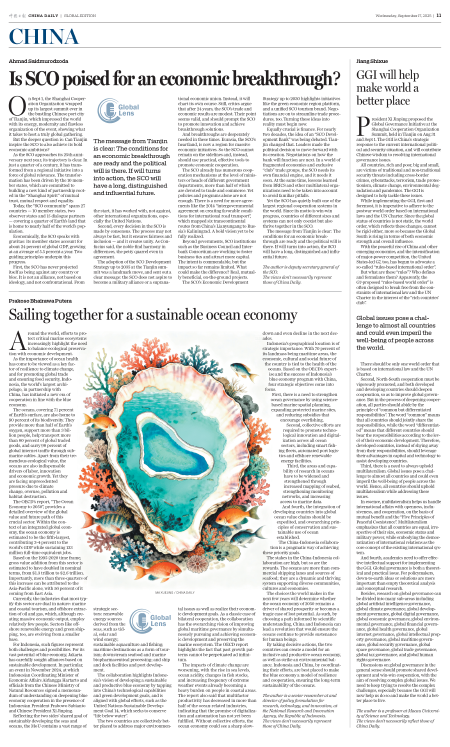 Is SCO poised for an economic breakthrough? - Chinadaily.com.cn