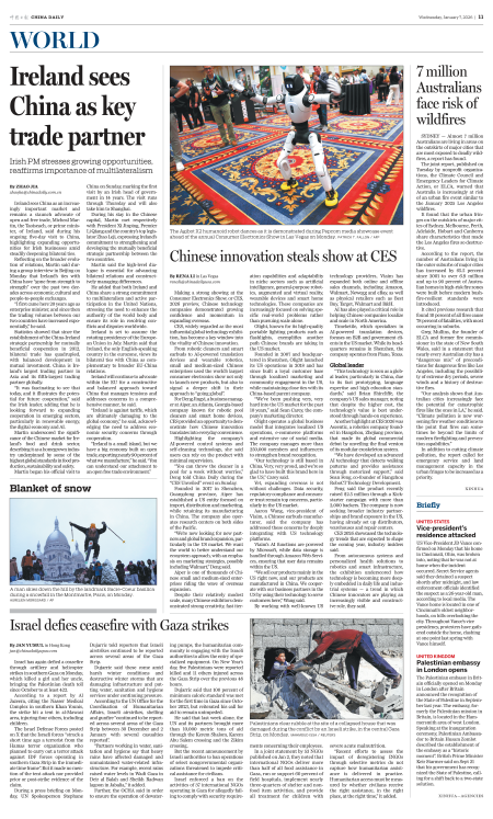 Ireland sees China as key trade partner - Chinadaily.com.cn