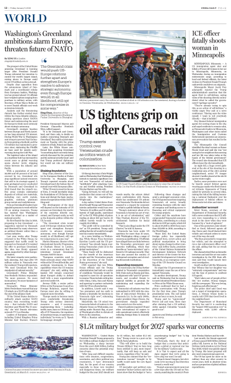 $1.5t military budget for 2027 sparks war concerns - Chinadaily.com.cn