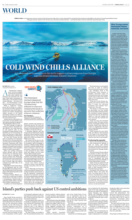 Island's parties push back against US control ambitions - Chinadaily.com.cn